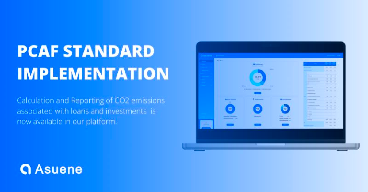 Asuene launches PCAF Standard implementation and support for financial ...