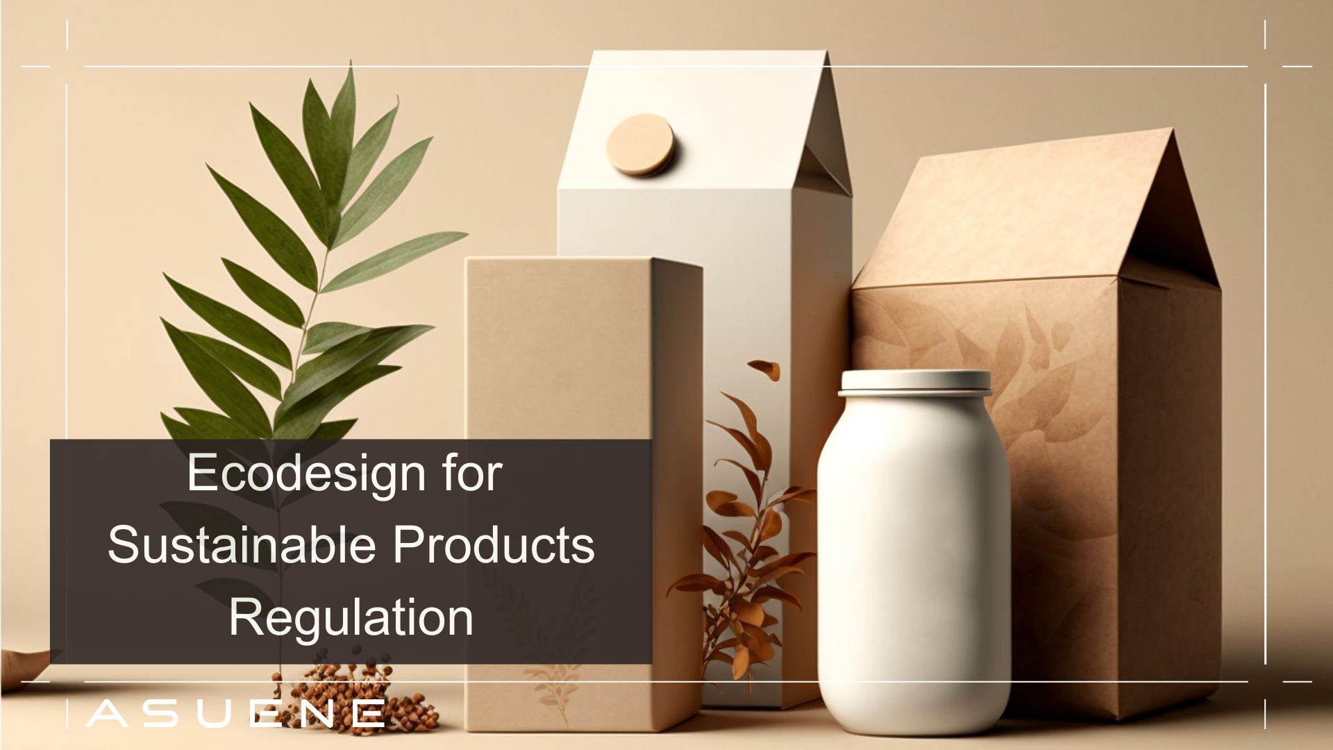 ESPR: Ecodesign for Sustainable Products Regulation | Blog | ASUENE ...