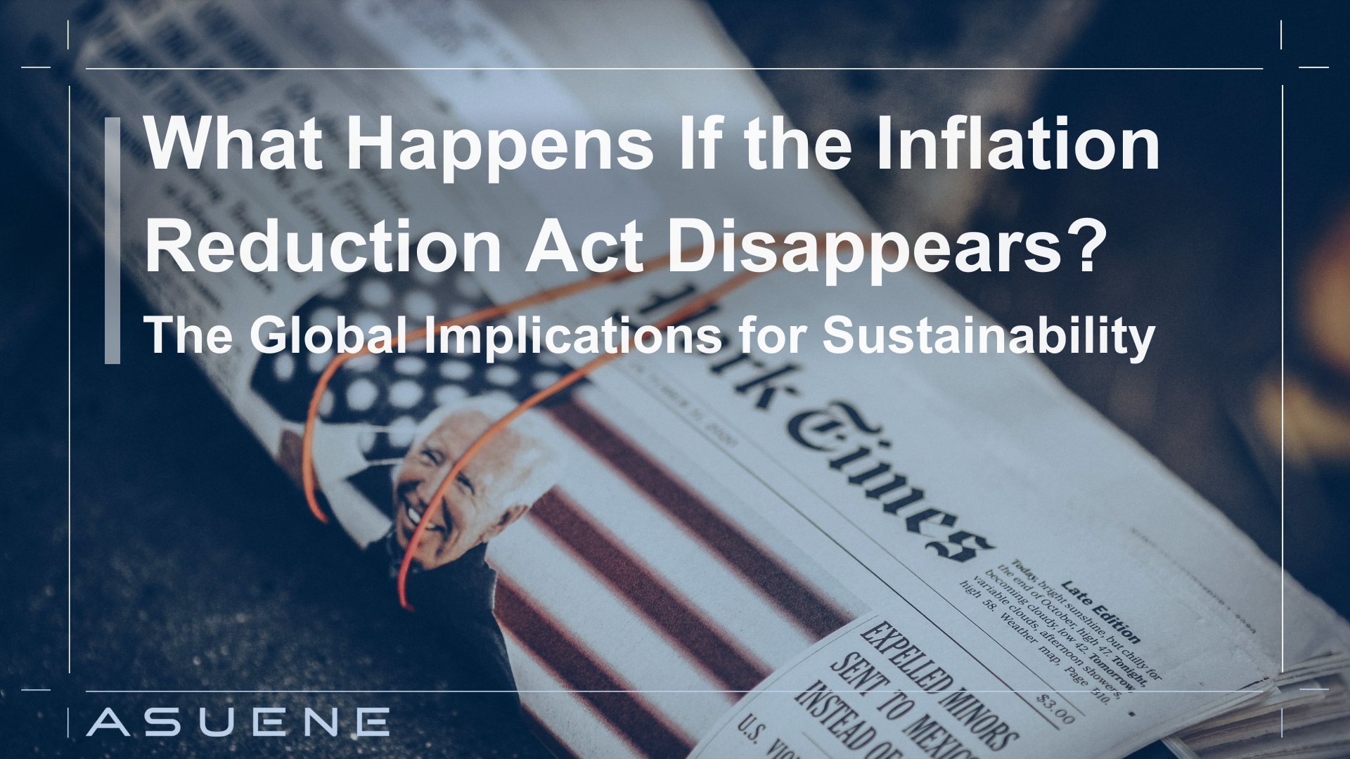 What Happens If the Inflation Reduction Act Disappears? The Global ...